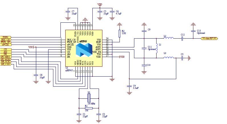 NRF905 Radio Transceiver - WIN SOURCE BLOG