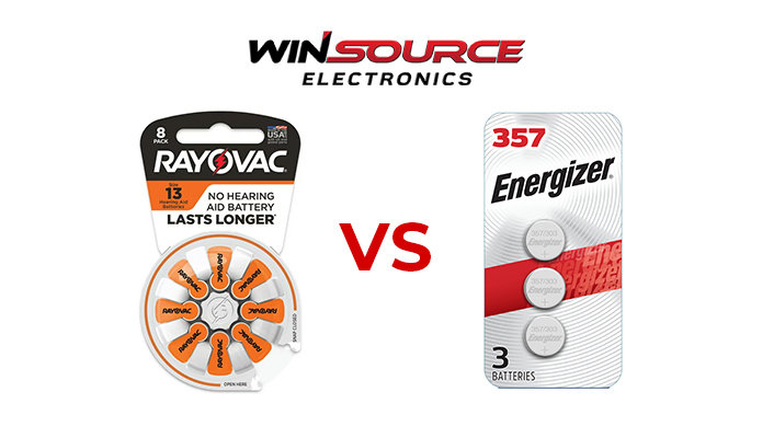Age 13 battery Vs 357 Battery: What's the difference? - WIN SOURCE BLOG